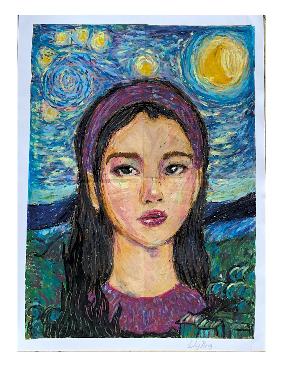 Lily's Van Gogh Inspired Portrait - Young Archie 2023