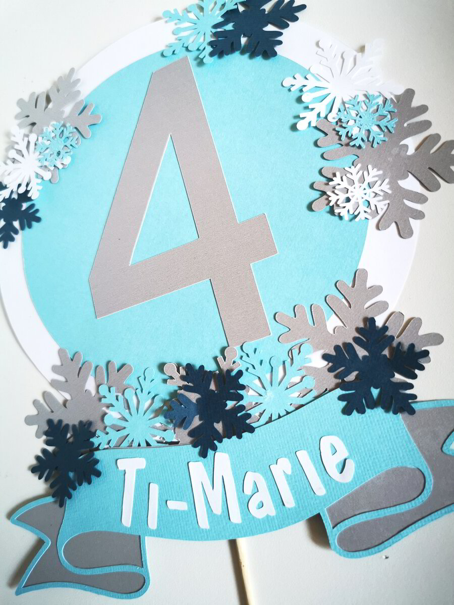 Cake Topper - Detailed