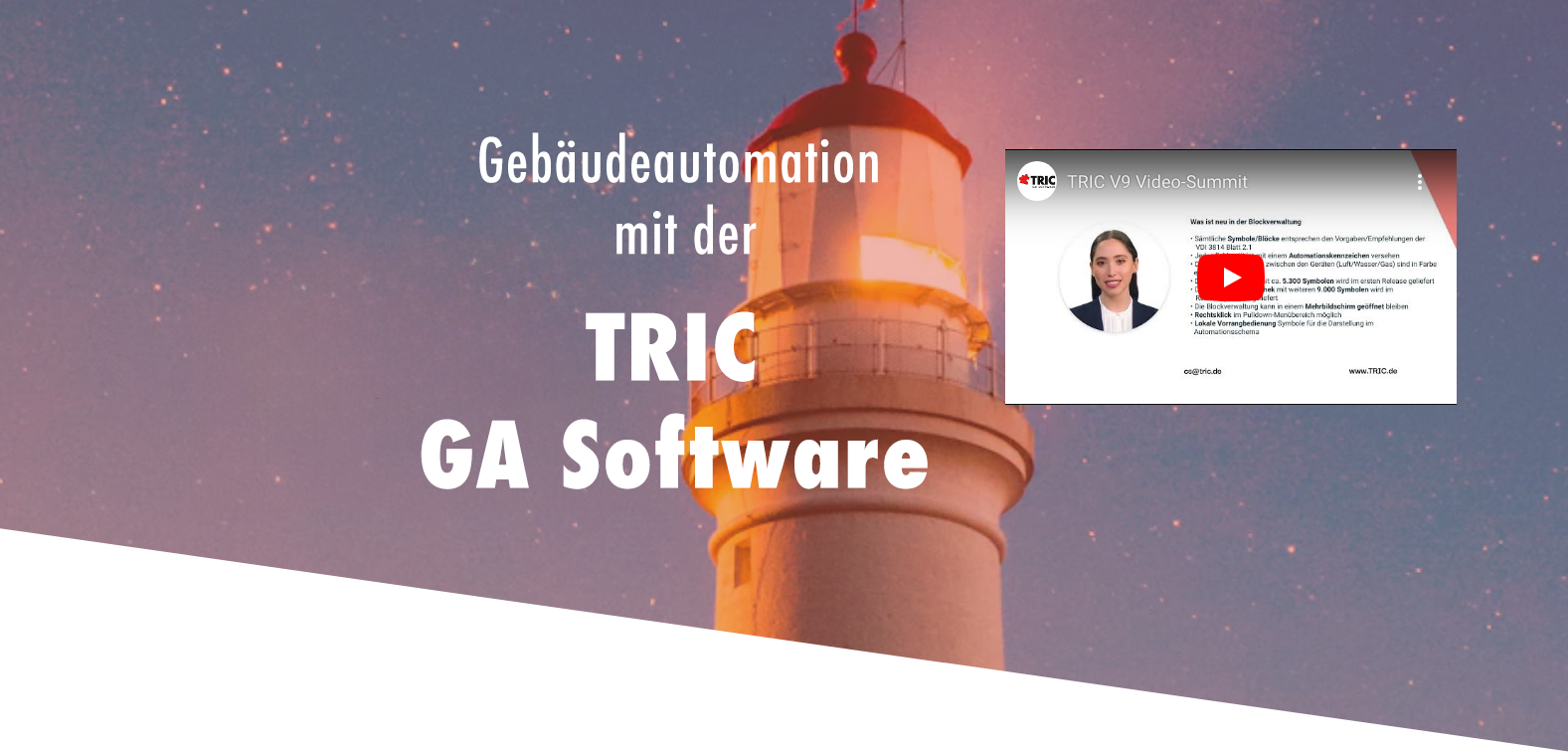 TRIC GA Software