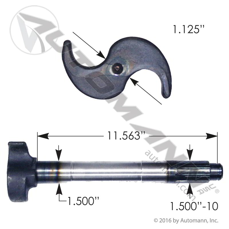 LEVAS DE FRENOS TIPO MERITOR - 120-101118-01