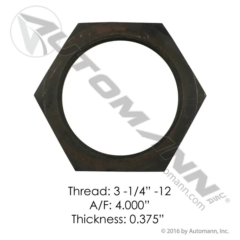 TUERCA HOUSING 3 1/4 X 12" - KENWORKT T660/PETERBILT 369 (E2305/R002305 ...