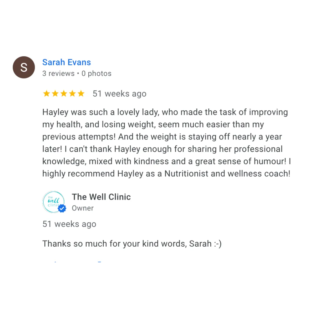 Personalised Metabolic Balance® Weight Loss Program | Virtual Clinic ...