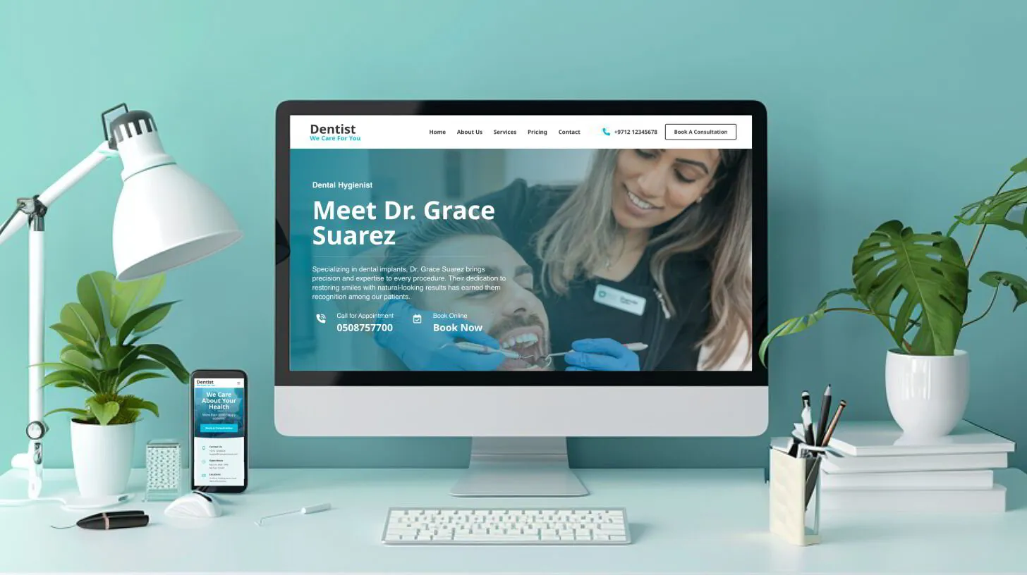 Crafting a Professional Dental Clinic Website: A Step-by-Step Guide