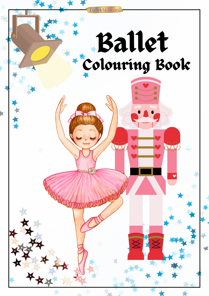 Kids' Ballet Colouring Book