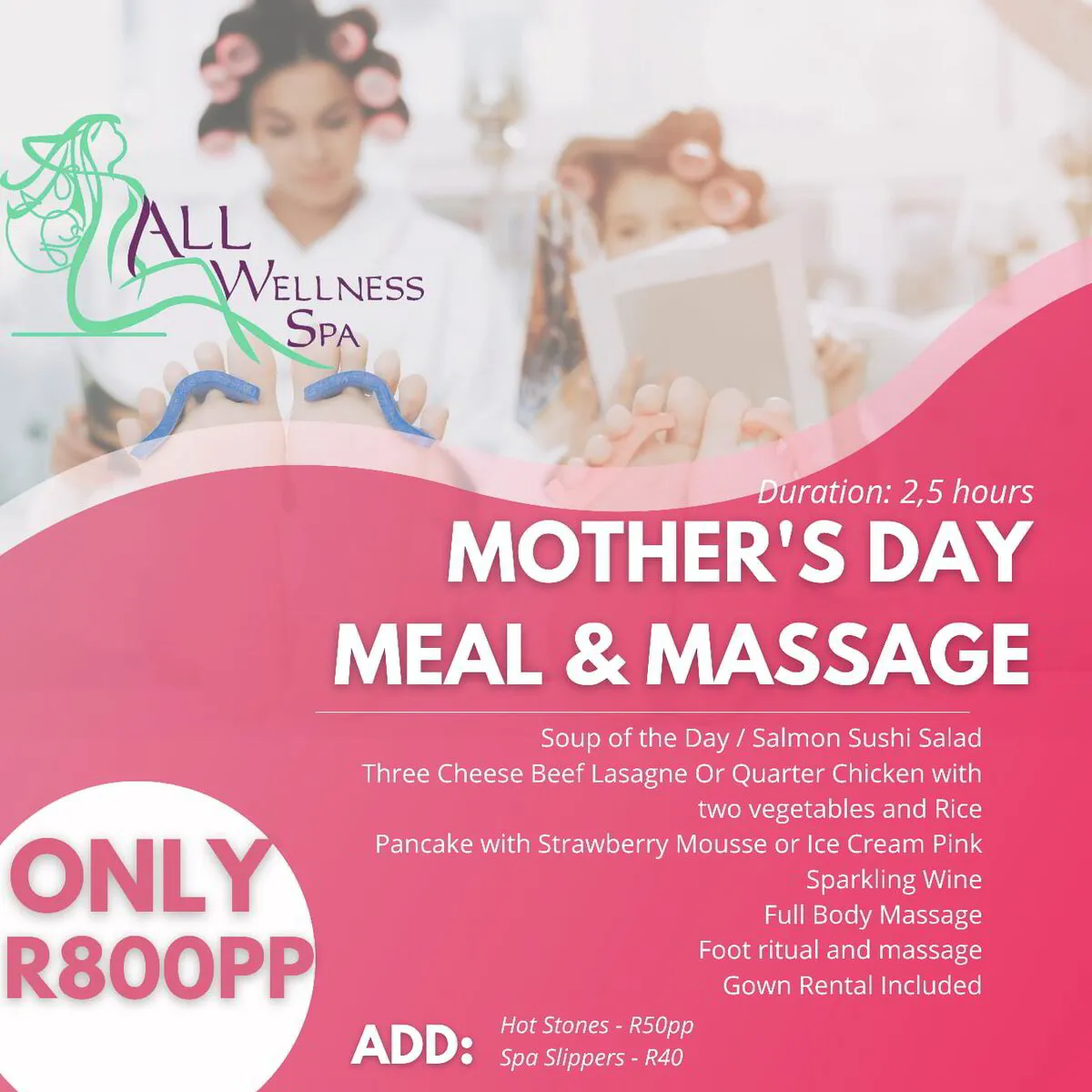 All Wellness Spa | Monthly Day Spa Specials in Pretoria