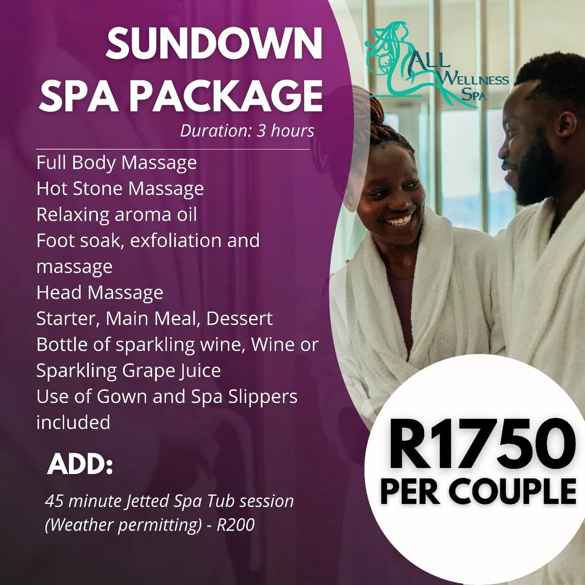 All Wellness Spa | Monthly Day Spa Specials in Pretoria