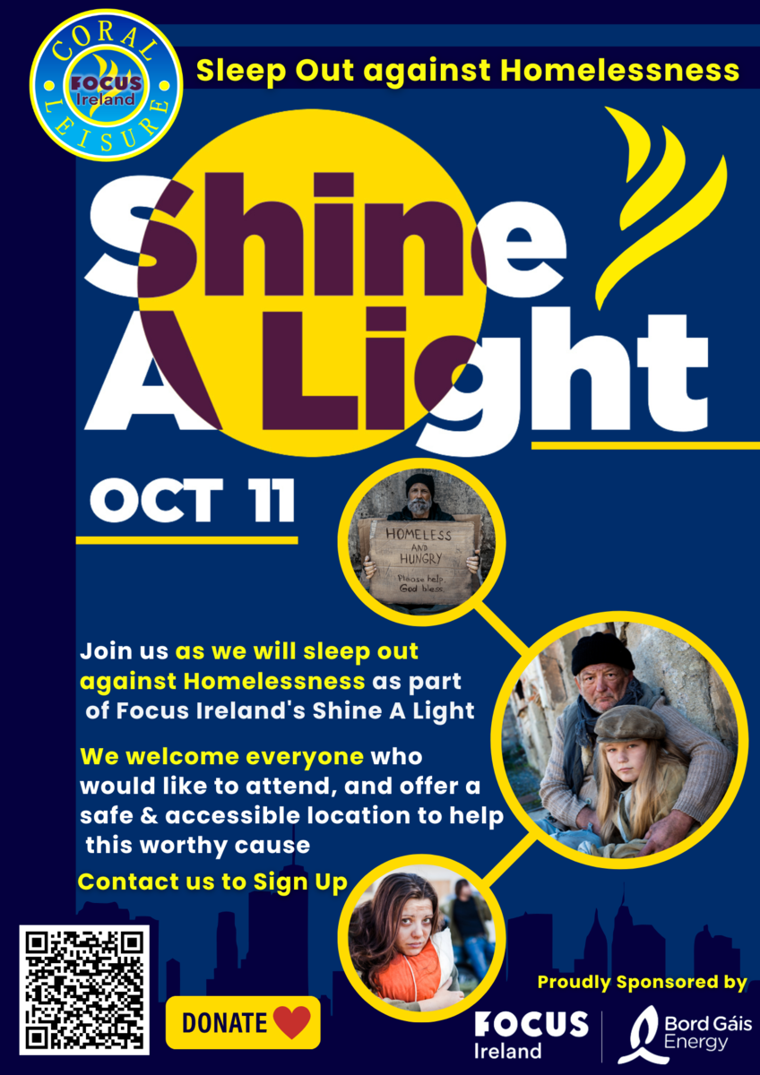 Shine A Light Sleep Out