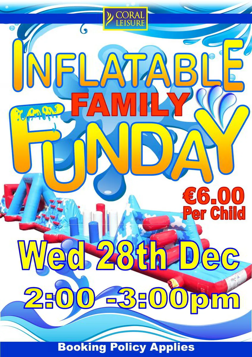 It's Back! - Inflatable Fun Day @ Coral Leisure Monaghan