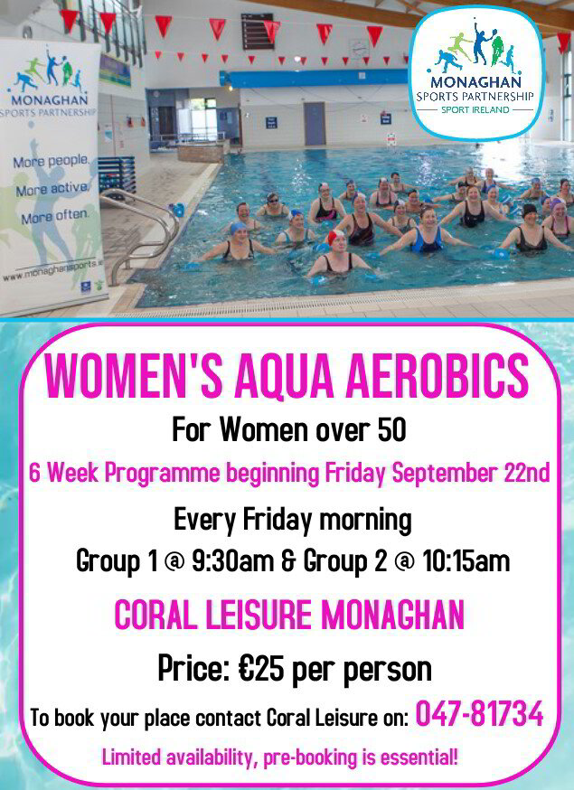 Women age 50+ Aqua @ Coral Monaghan
