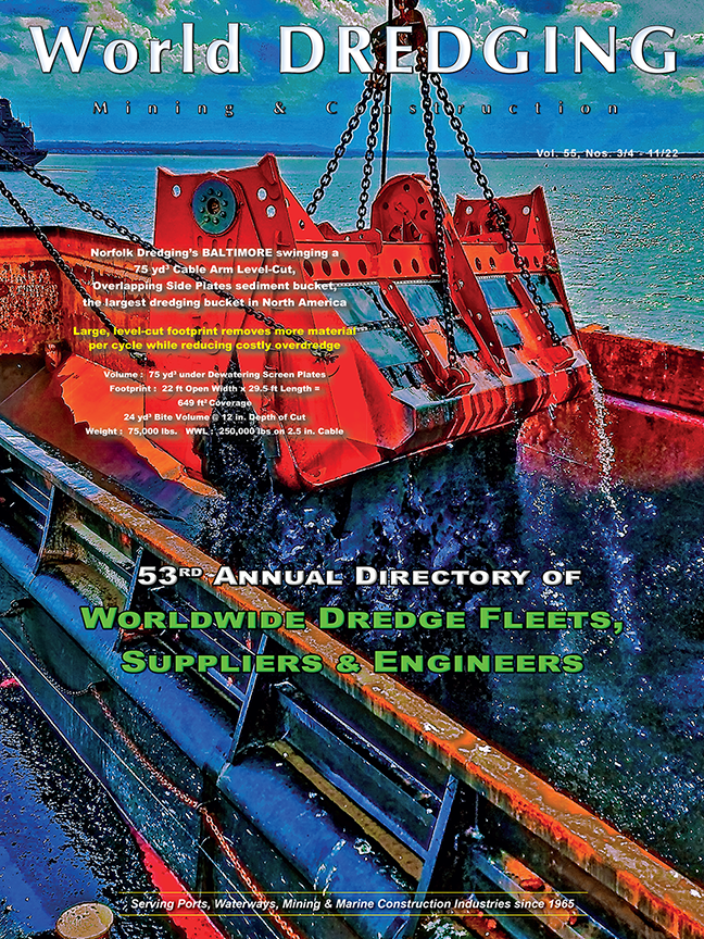 Dredging News Dredging Magazine Dredging World Environmental Dredge