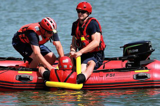How to carry out an in water rescue