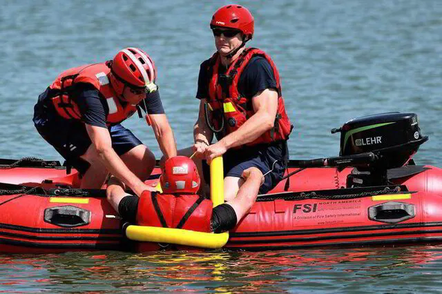 How to carry out an in water rescue