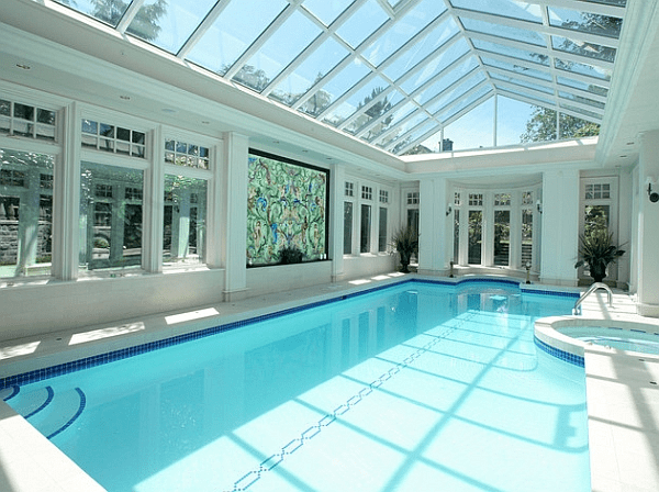 10 Dream House Indoor Pool Designs