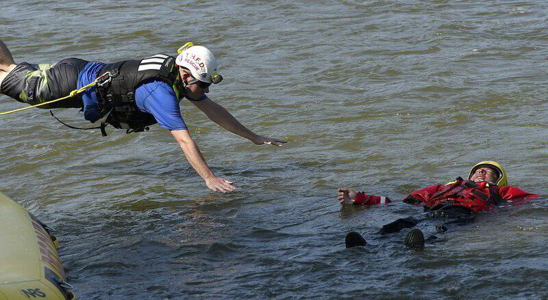 How to carry out an in water rescue