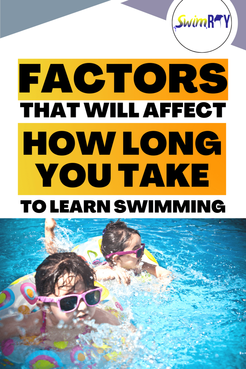 Factors that will affect how long you take to learn swimming