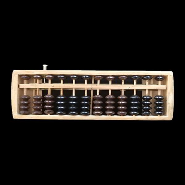 Abacus Self Clearing Wooden Abacus - 12 Rod (Chinese make)