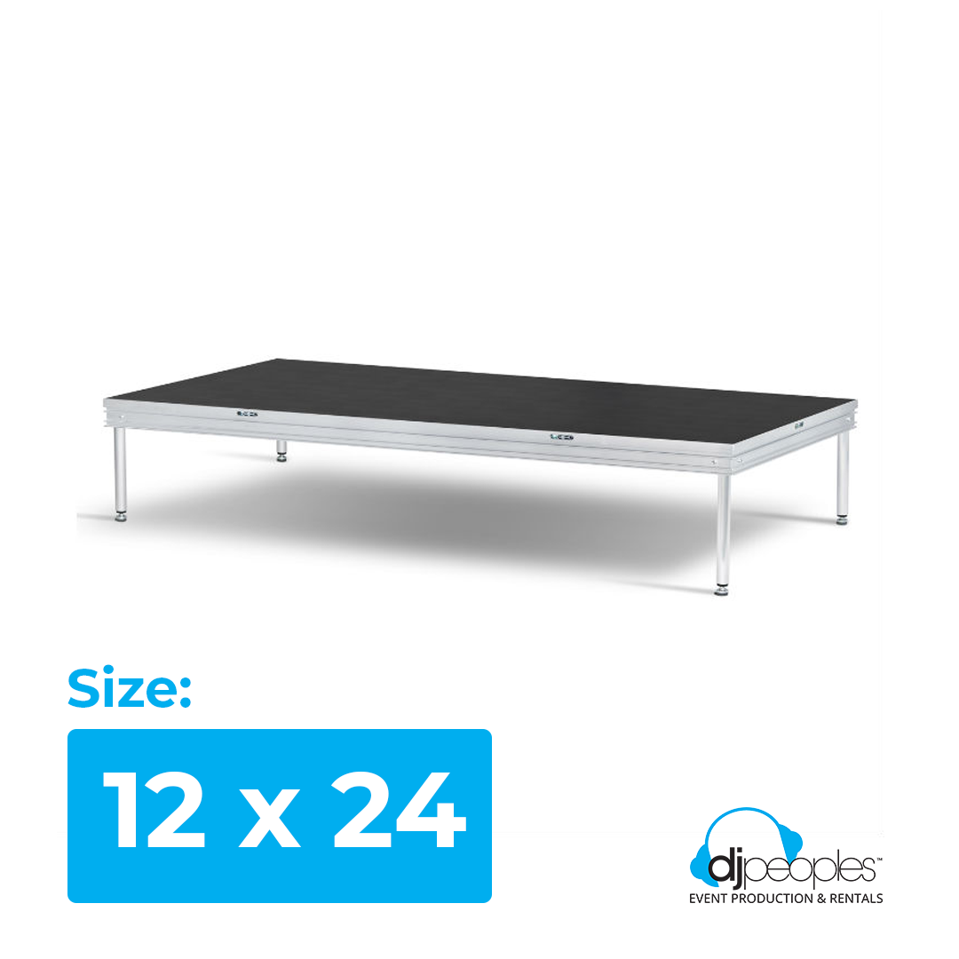 12x24 Stage Rental Miami | Extra-Large Stage with Delivery | Major ...