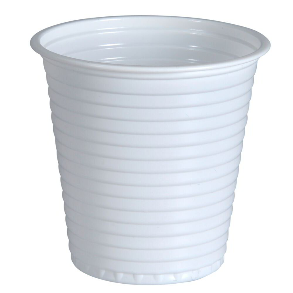 Drikkebeger, 6,3cm, Ø6,3cm, 12 cl, 12,5 cl, hvit, PS