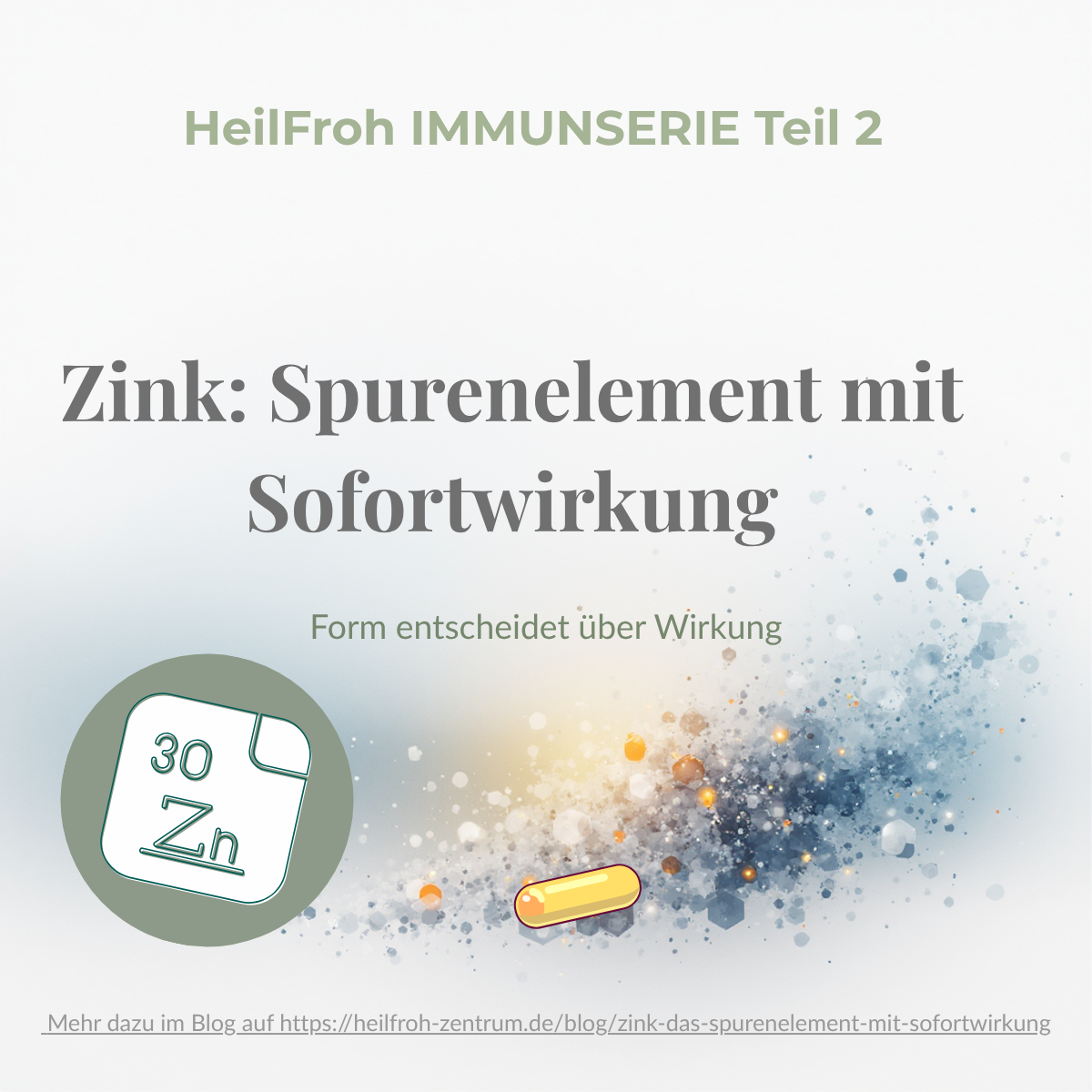 Zink richtig anwenden - Formen, Wirkung & Praxistipps