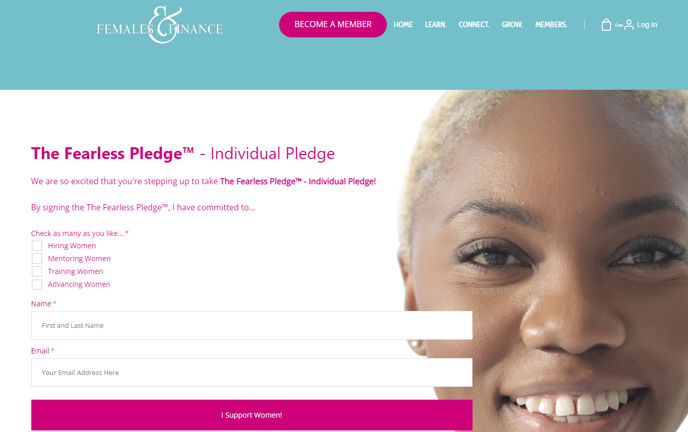Fearless Pledge Individual Pledge