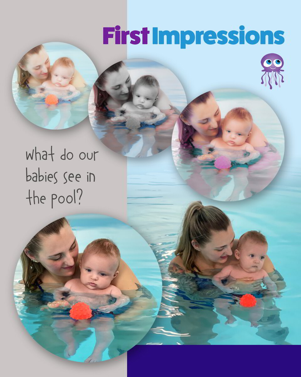 Sensory integration NOT over stimulation for our babies in the pool.