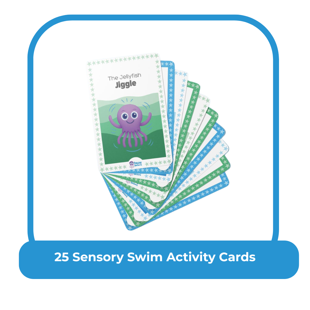 Sensory Swim Cards - Thank You - Post