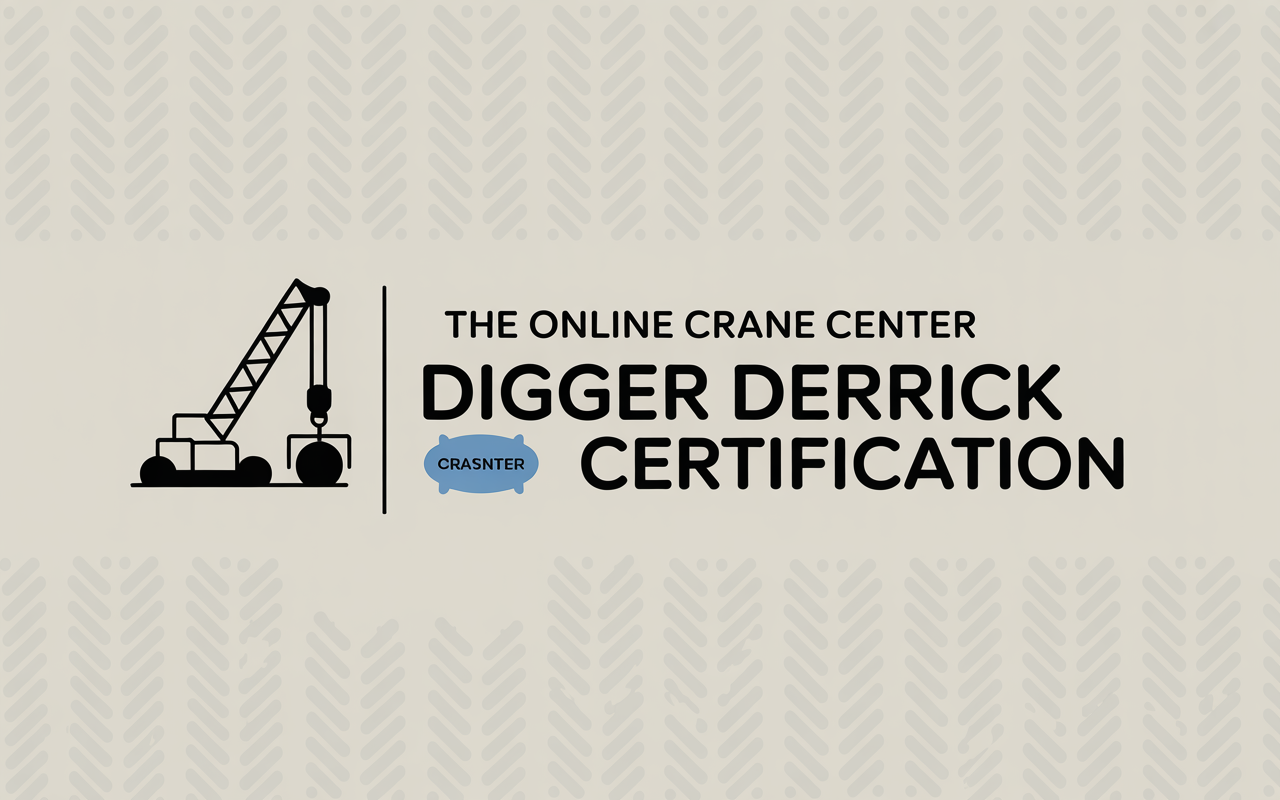 Complete Digger Derrick Operator Training - Live Access