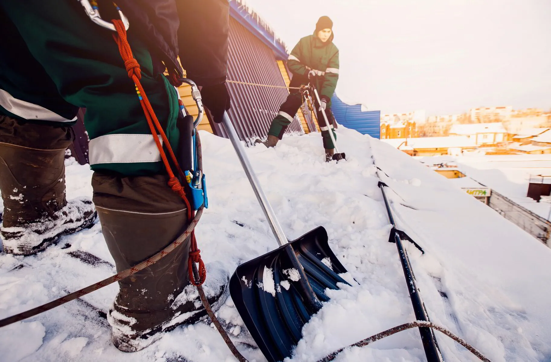 Winter Storm Recovery for Damaged Roofs