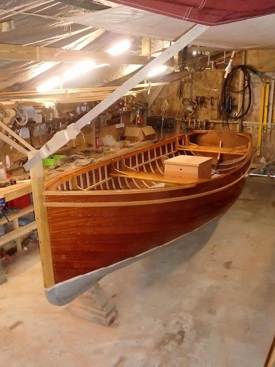 Nick Smith - Hand Built Wooden Clinker Boat For Sale
