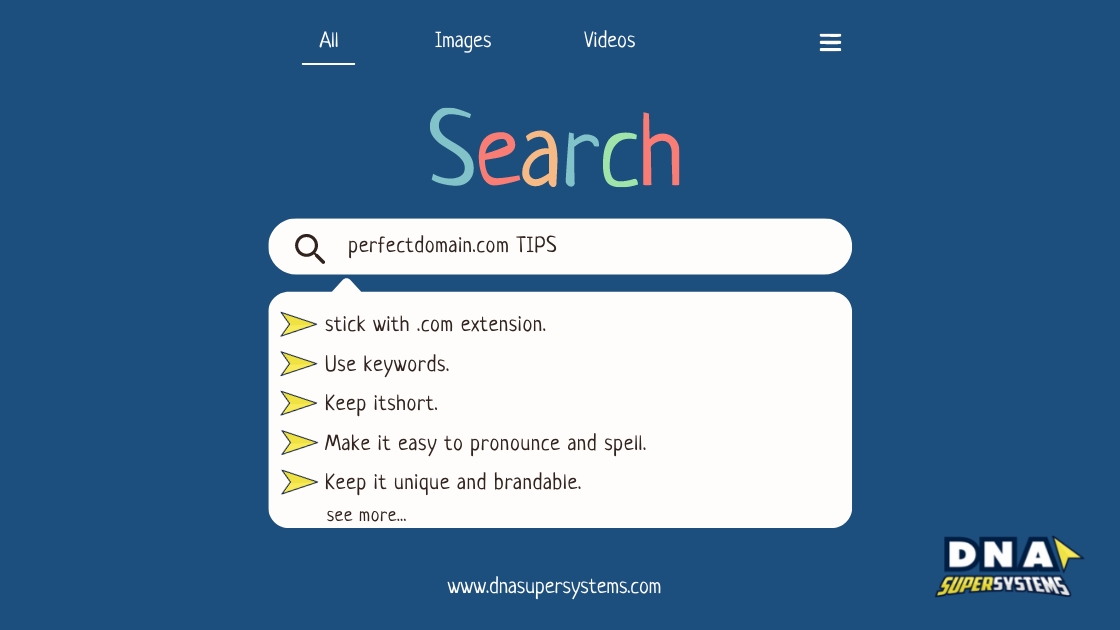 8 Tips On How To Get The Perfect Domain Name