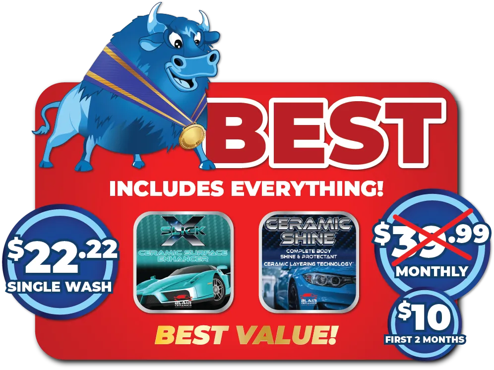 Blue Buffalo Car Wash | Fast, Fun, and Spotless in Just 2 Minutes