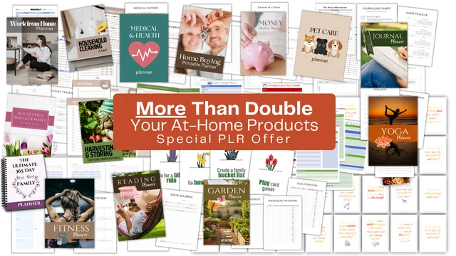 Thrive at Home PLR Collection - JV Info