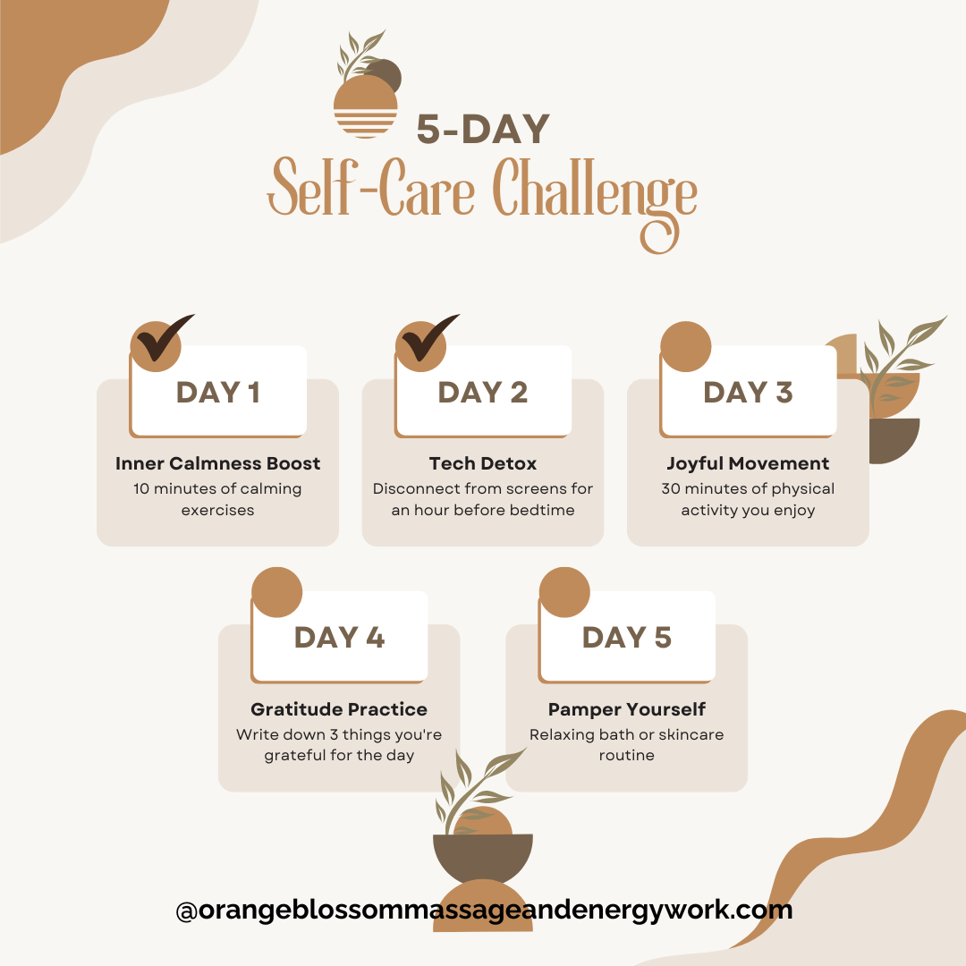 5 Day Self-Care Challenge