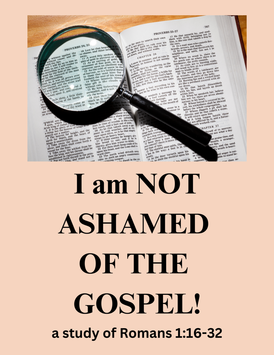 Romans 1 Study
