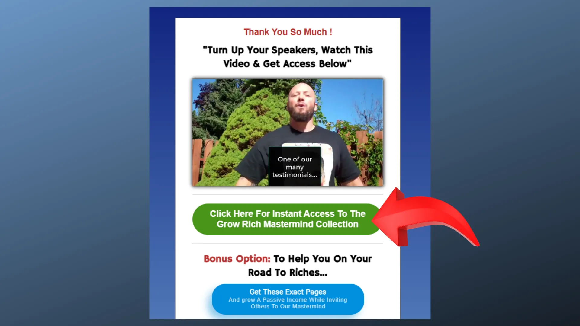 Earn $25 SALES Page