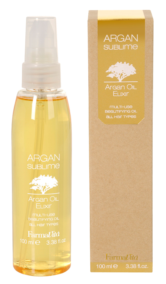Арганов елексир за подхранване и блясък FARMAVITA