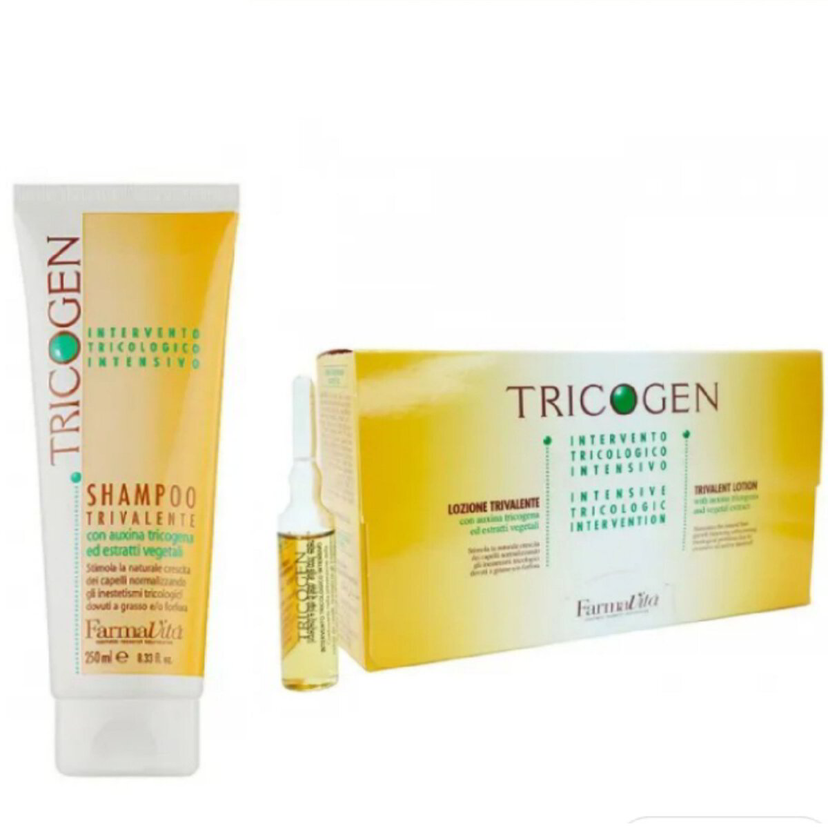 Интензивна тривалентна терапия против себорея, косопад и пърхот ...