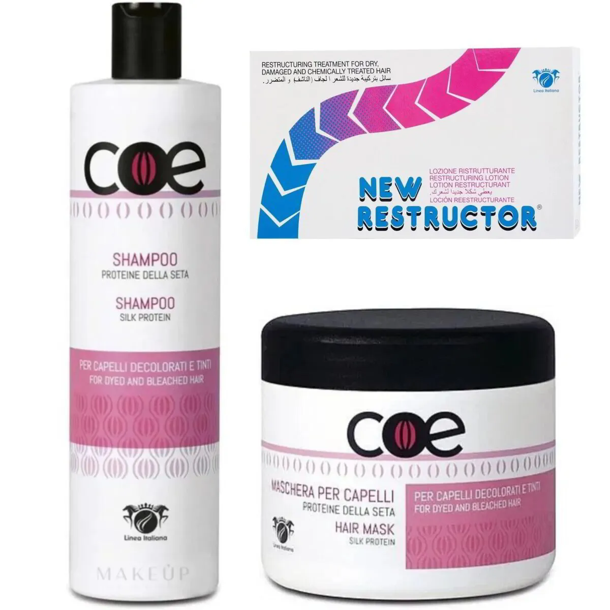 Комплект за суха и изрусена коса LINEA ITALIANA