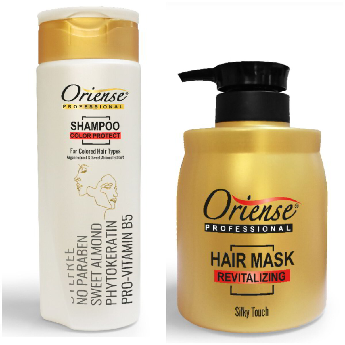 Комлект шампоан и маска за боядисана коса Oriense Color Protect