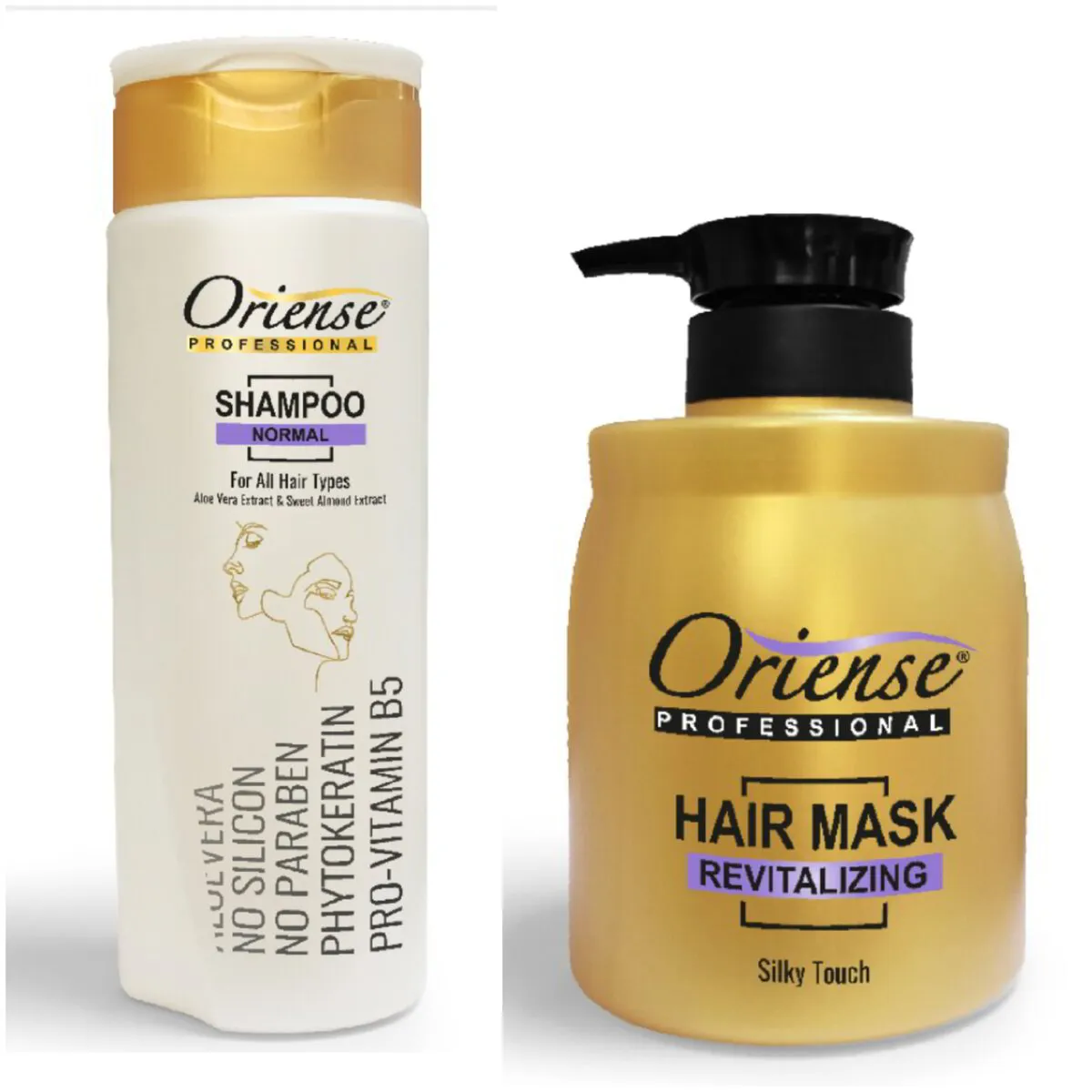 Комплект маска и шампоан за нормална коса Oriense Hair Normal