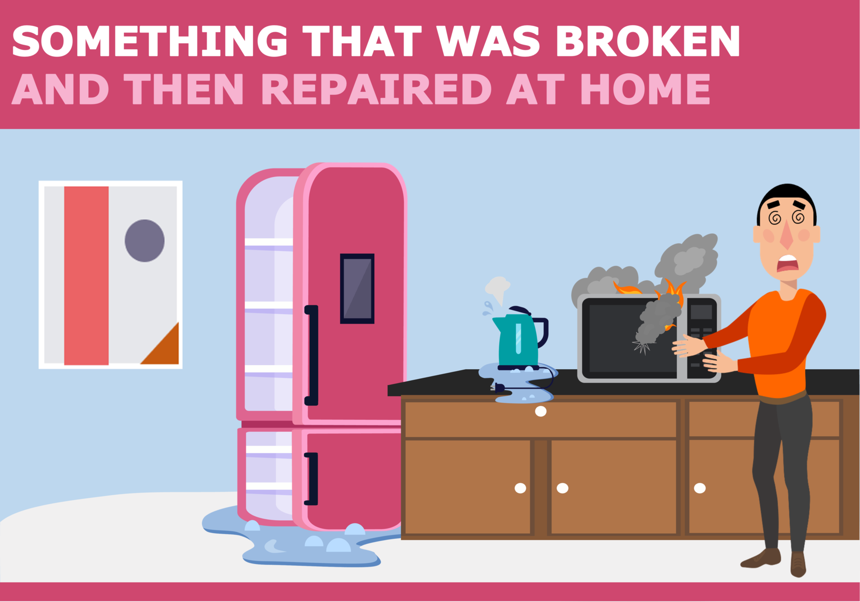 IELTS TOPIC: Something That Was Broken And Then Repaired At Home