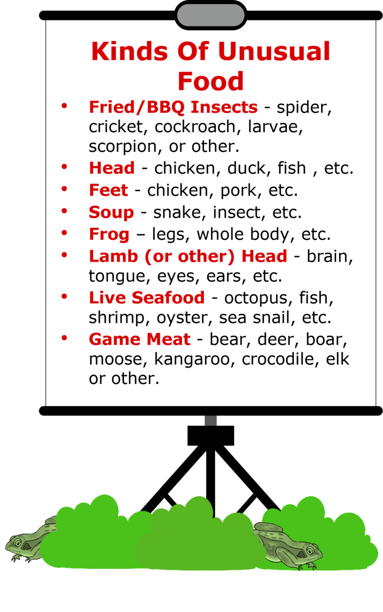 IELTS TOPIC An Unusual Meal You Had ielts-topic-an-unusual-meal-you-had