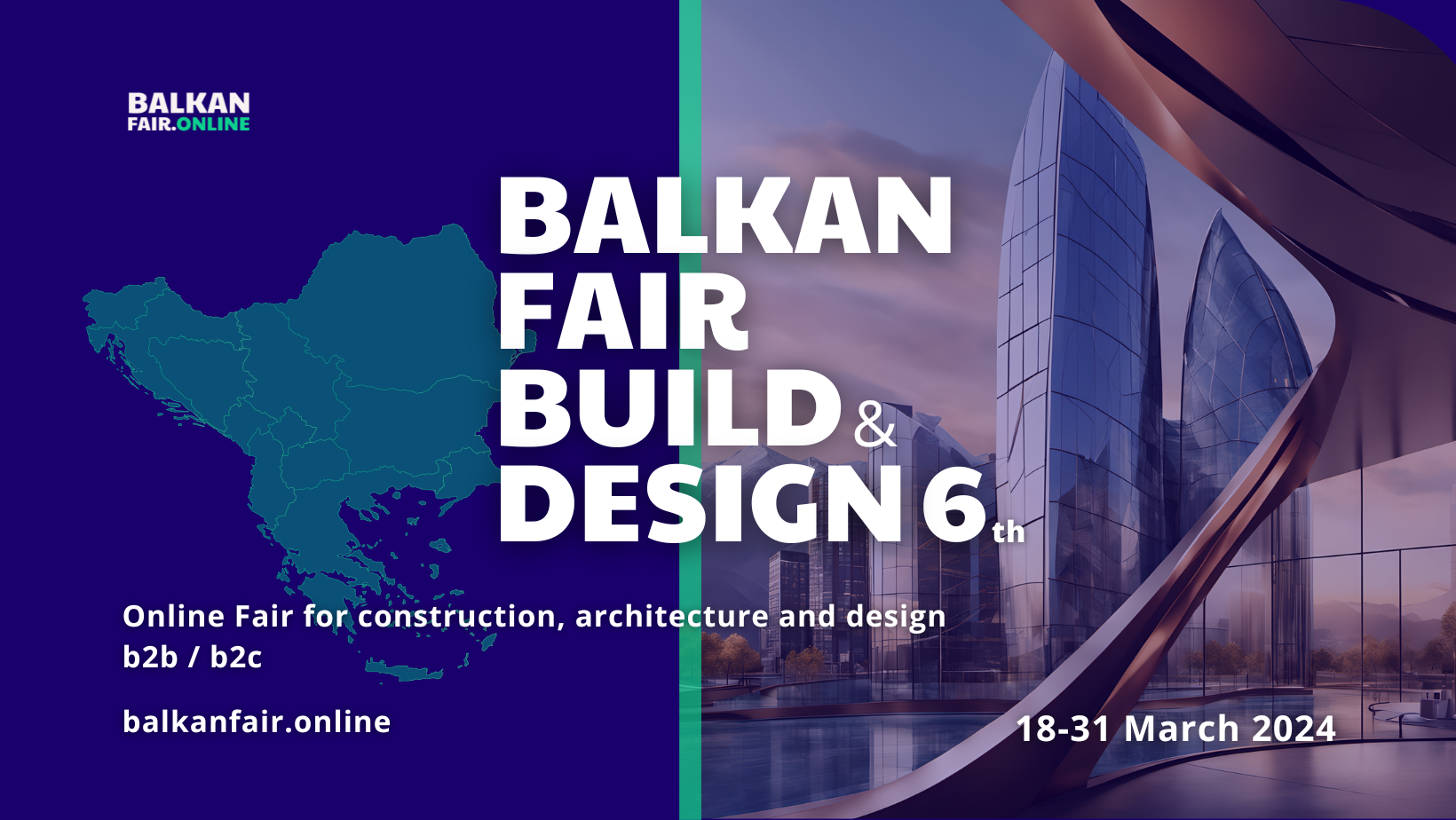 Register to participate in BALKAN FAIR BUILD & DESIGN 6