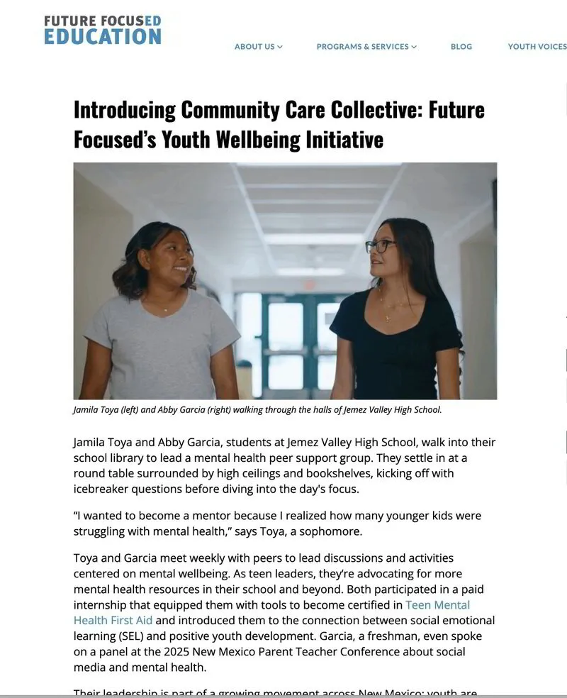 Mental Health Peer Support Program