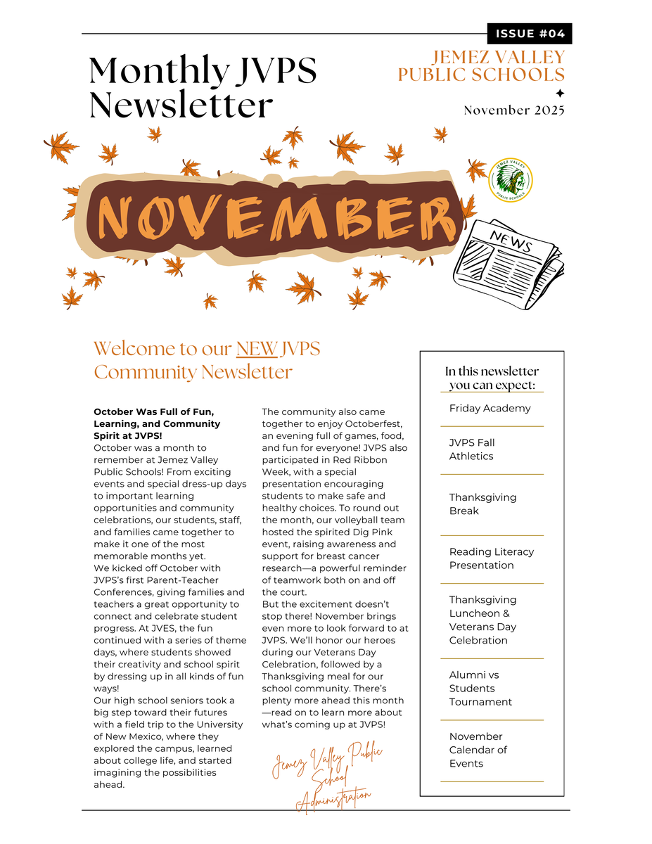 November Newsletter Available Now