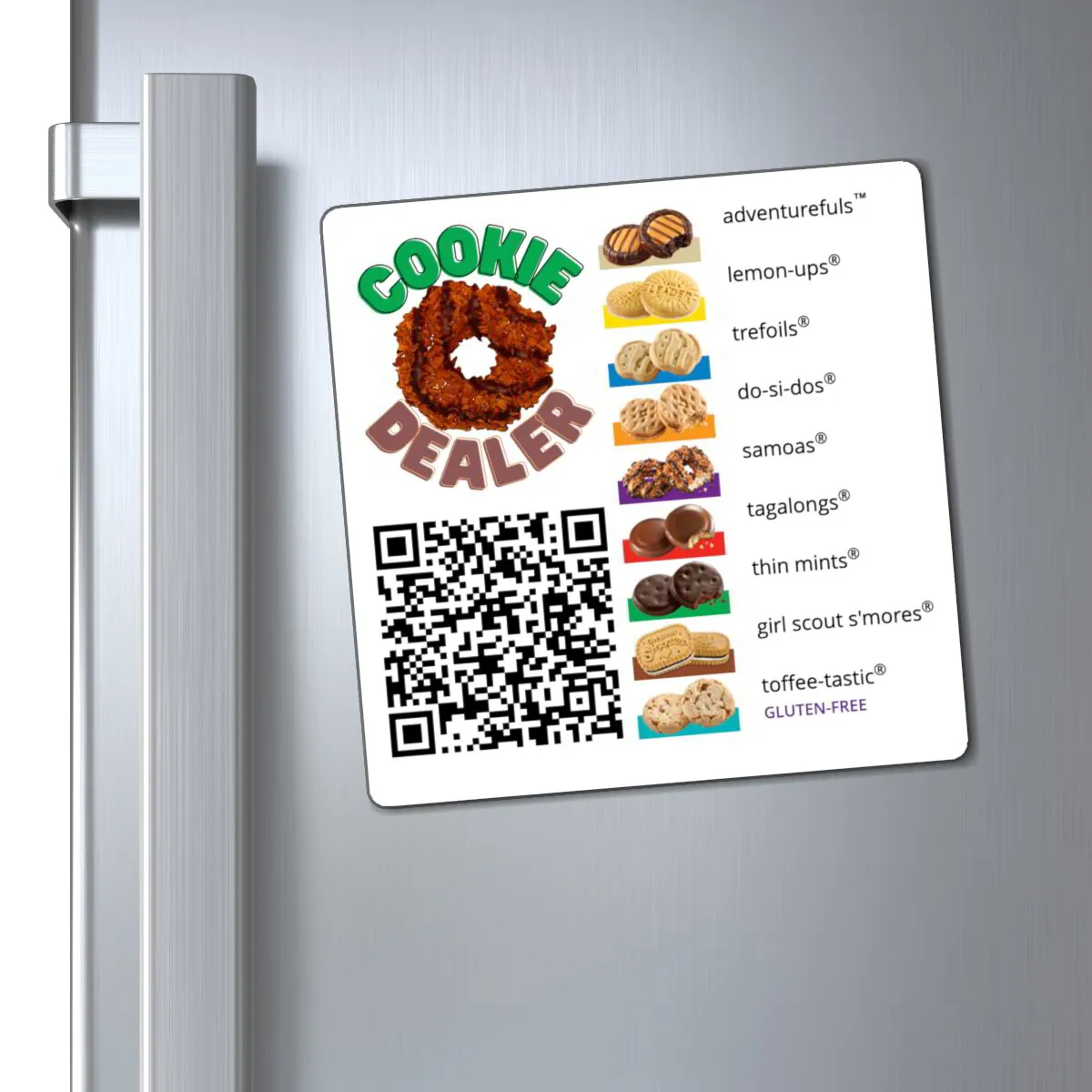 How a Simple QR Code Magnet Transformed Our Customer's Girl Scout ...