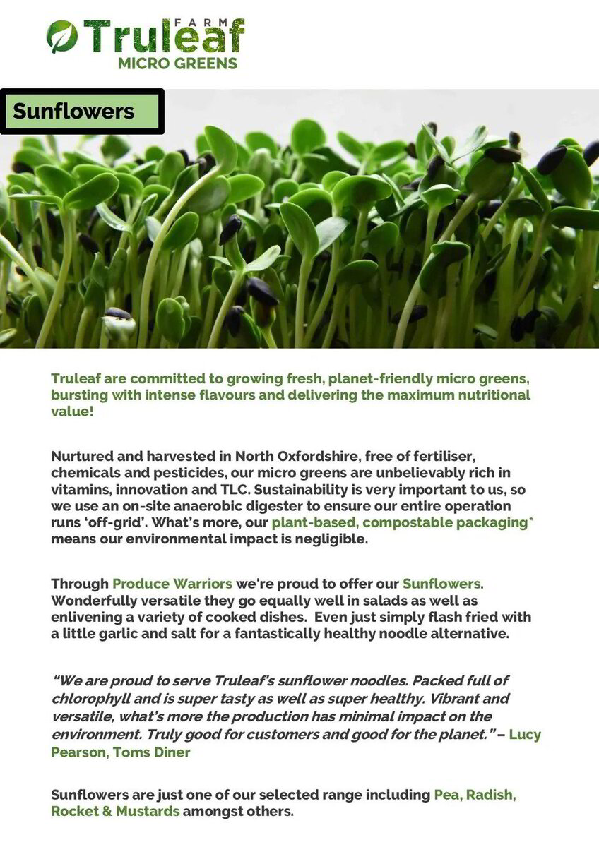 Truleaf Micro Greens