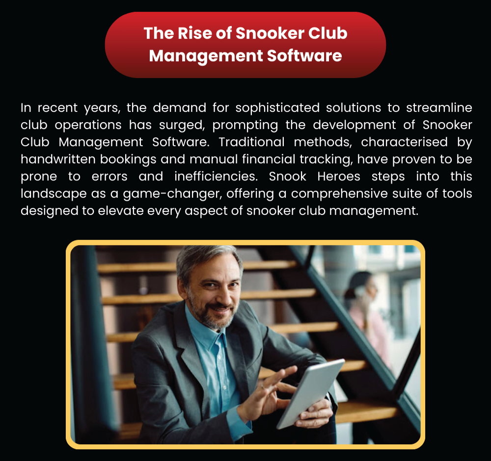 Infographic: The Digital Transformation of Snooker Clubs: How Snook Heroes is Leading the Way