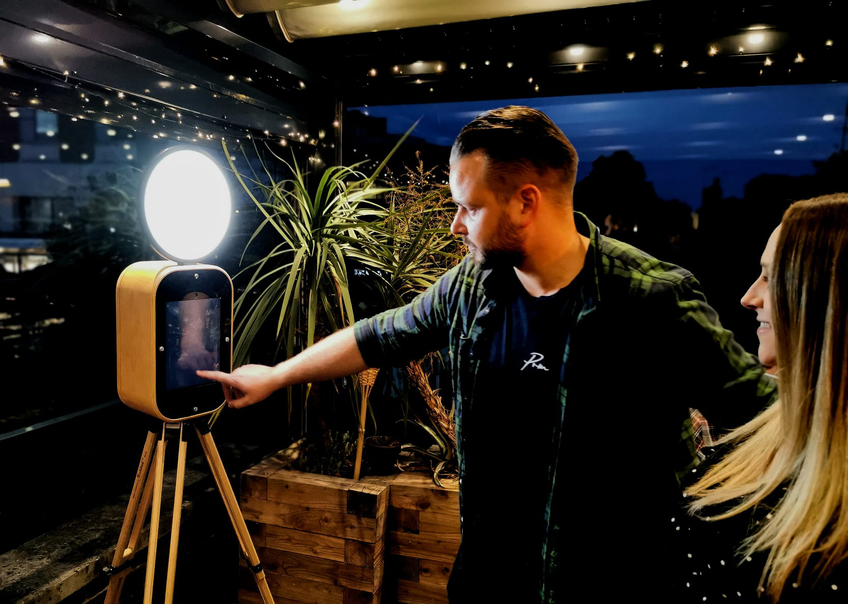 Beauty Booth | South West Photo Booths | Beauty Booth Selfie Pod