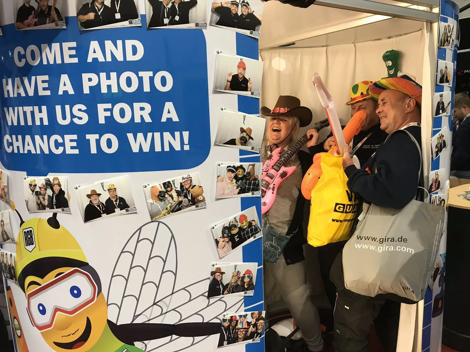 How a branded photo booth can make your next trade show stand a success